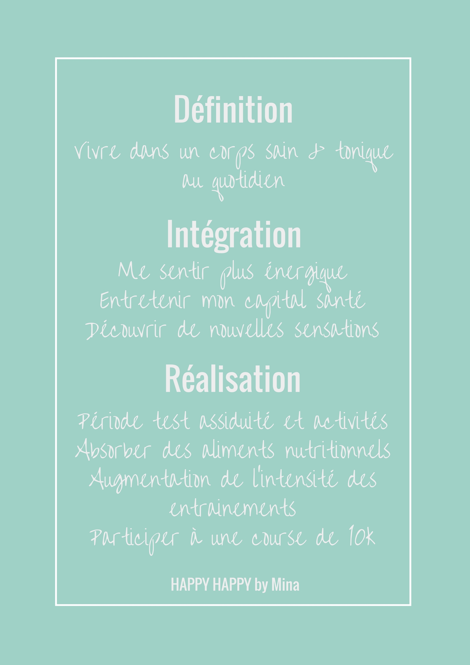 Ne prenez plus des résolutions, définissez vos intentions - Happy Happy ...
